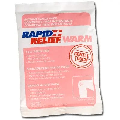 Compresas Tibias Instantáneas Rapid Aid Gentle Instant Warm Pack